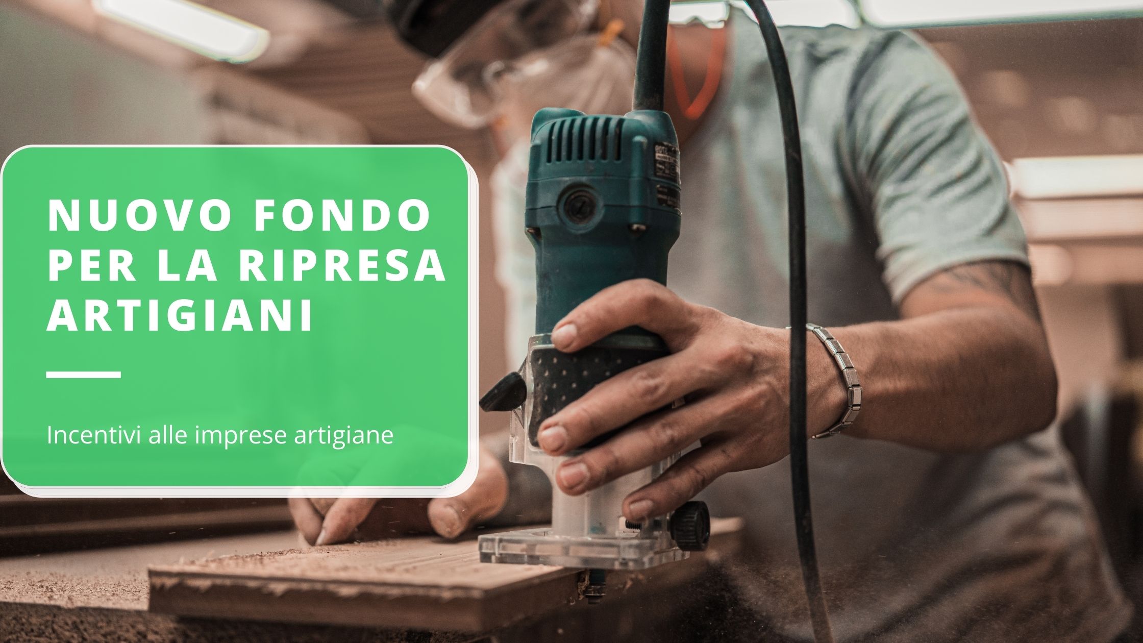 Nuovo fondo per la ripresa delle imprese artigiane